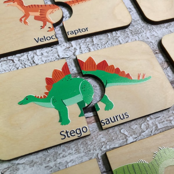 Montessori Dinosaur - Etsy