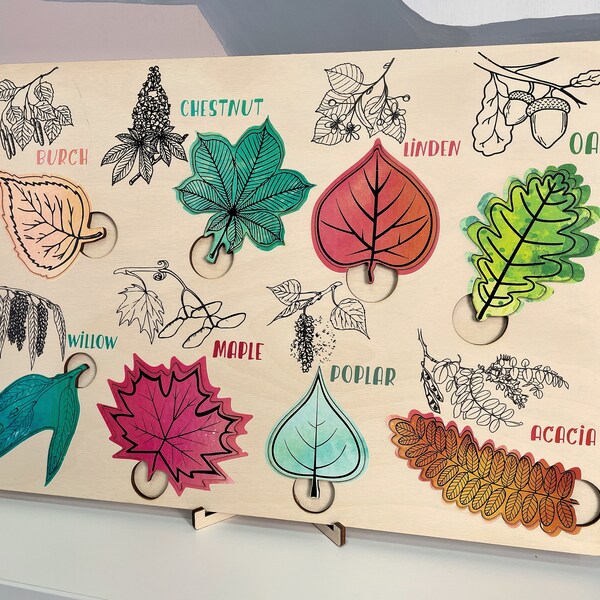 Wood Tree Puzzle - Etsy