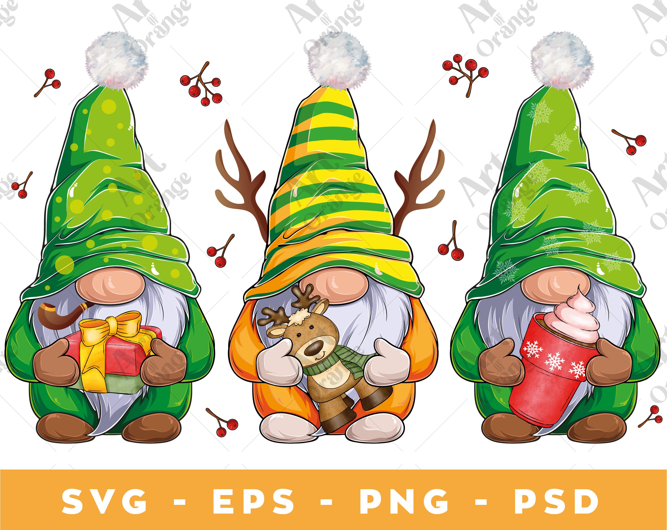 Gnome Christmas Svg Gnomes SVG Christmas Gnome SVG - Etsy