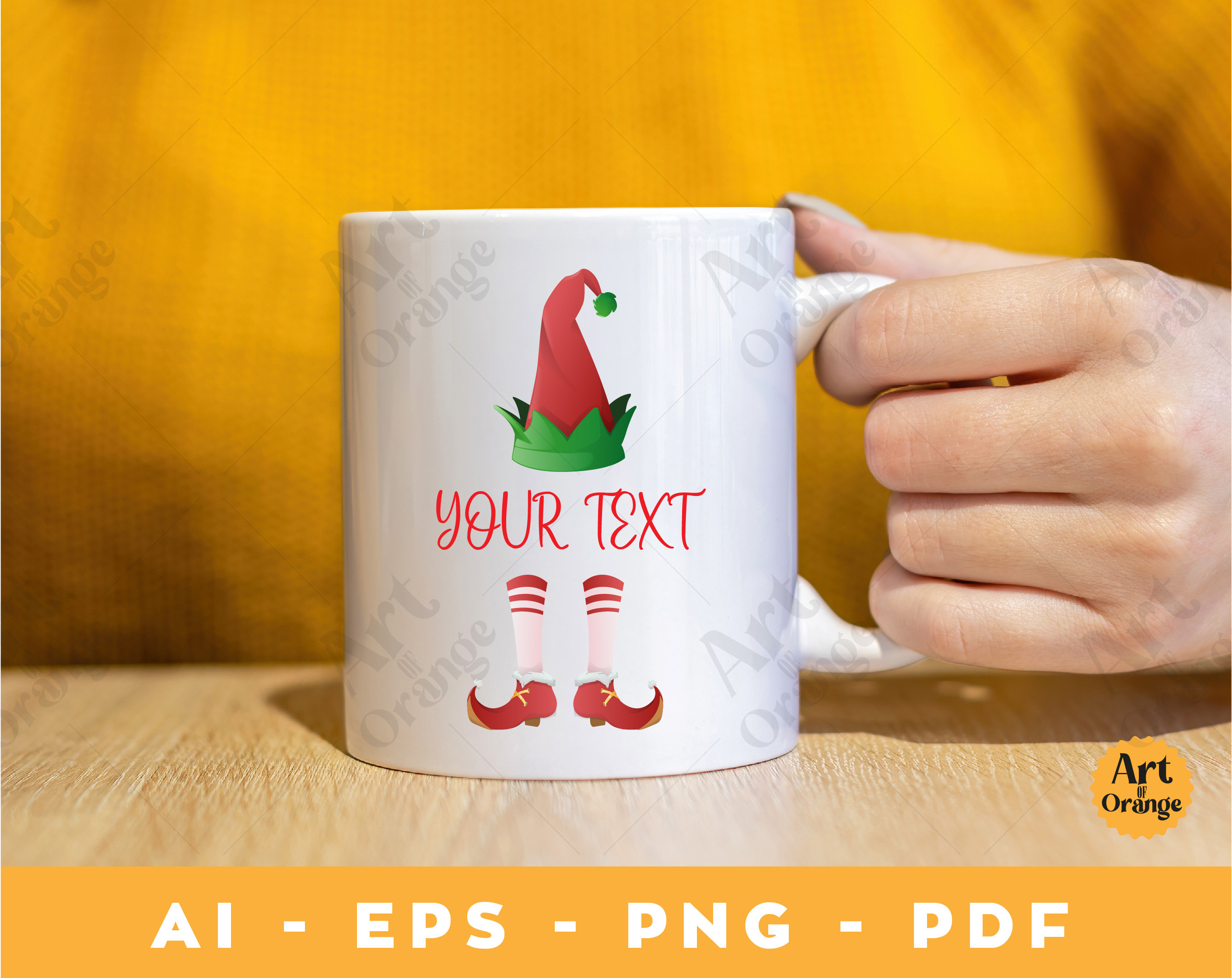 Elf Bundle Download, Christmas Elfs Eps, Elf Hat Eps, Elf Split Name ...