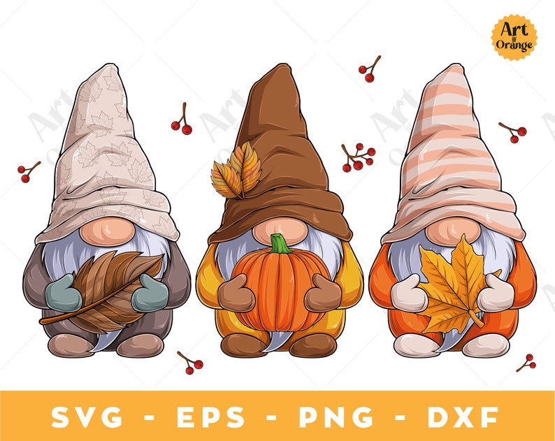Fall Gnomes Svg Gnomes SVG Funny Fall Gnomes Svg Fall Svg | Etsy