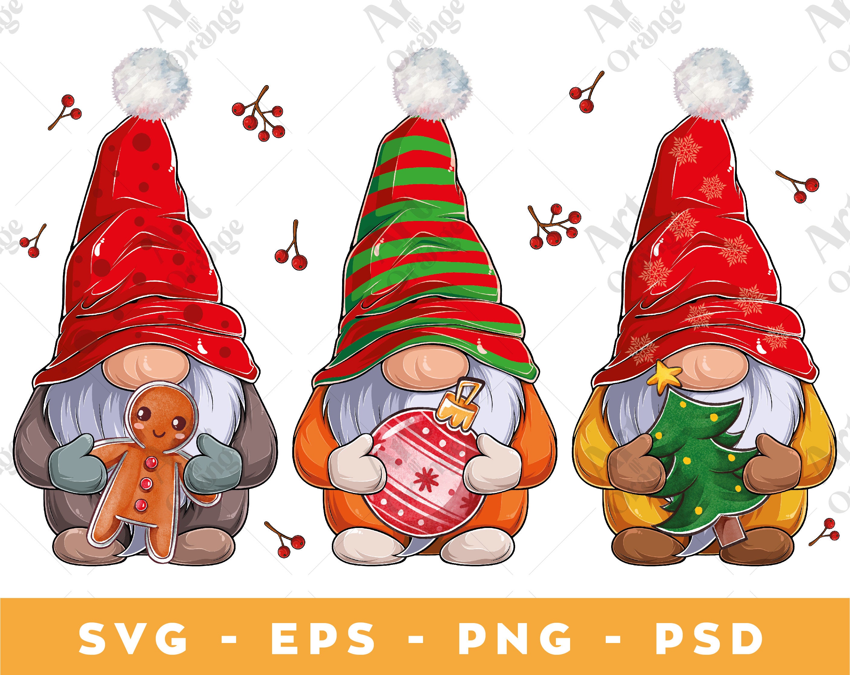 Gnome Christmas Svg Gnomes SVG Christmas Gnome SVG - Etsy