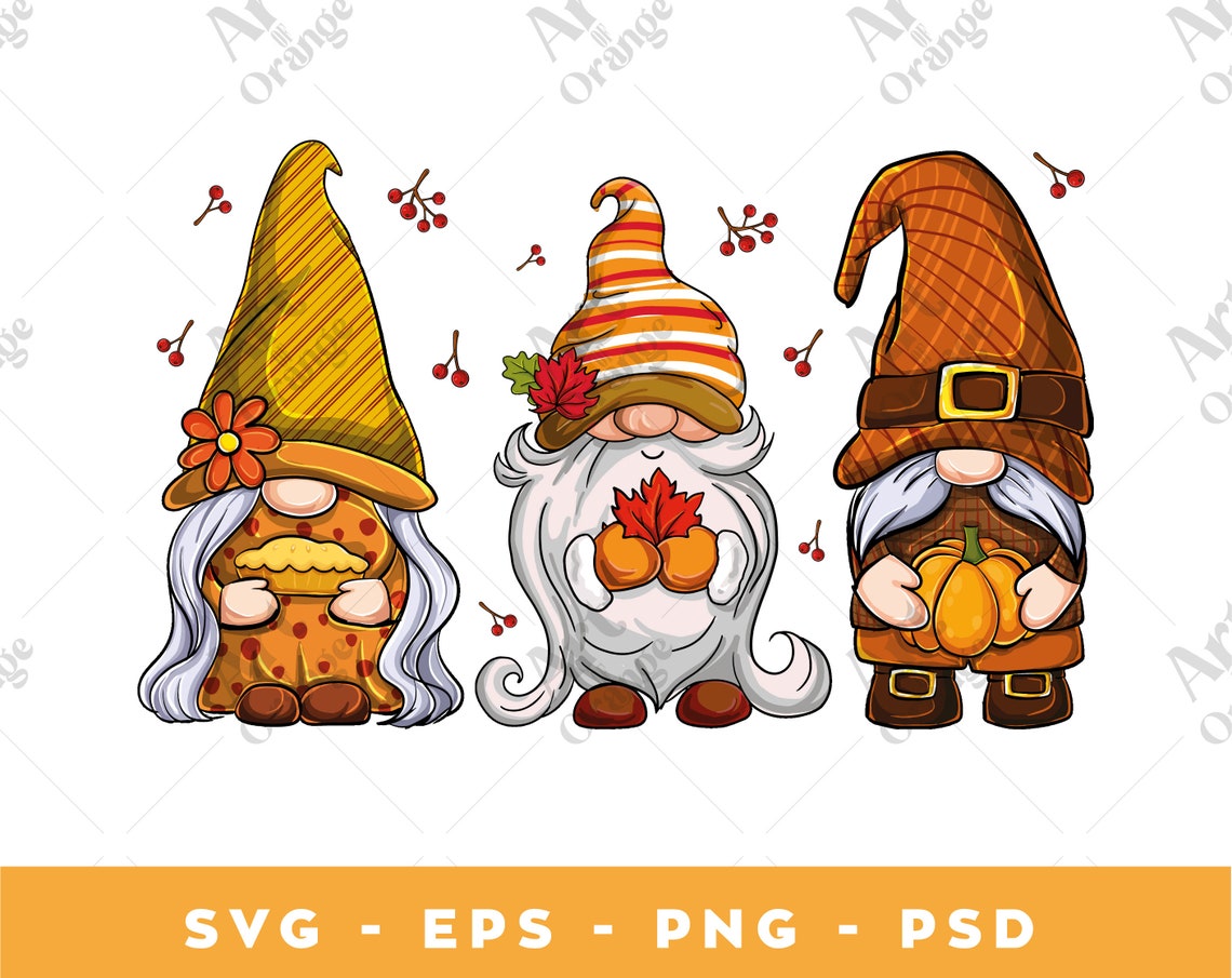 Fall Gnomes Svg, Gnomes SVG, Funny Fall Gnomes Svg, Fall Svg, Cute ...