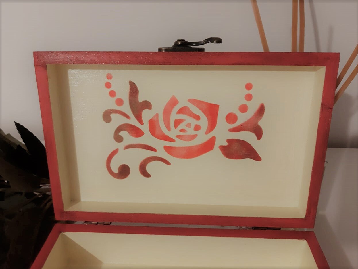 DECOUPAGE WOOD BOX - Etsy