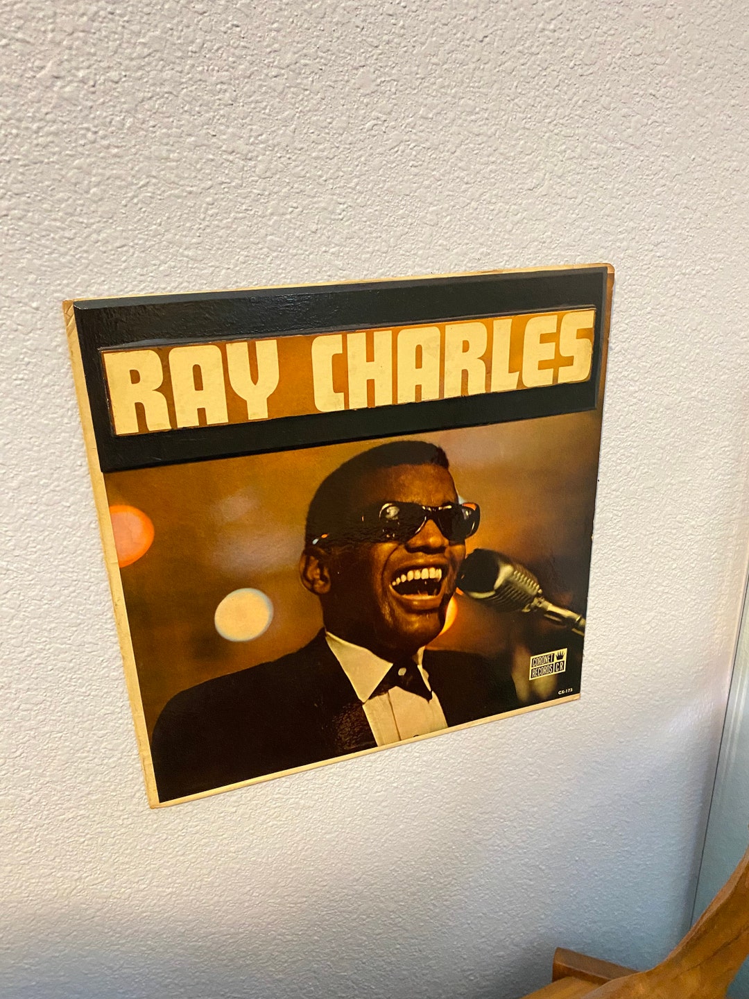 Vintage Ray Charles Vinyl Album Cover Given the Shasta Treatment! - Etsy