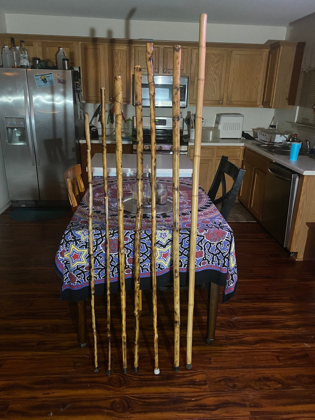 Bamboo Hiking/walking Sticks at Various Lengths - Etsy