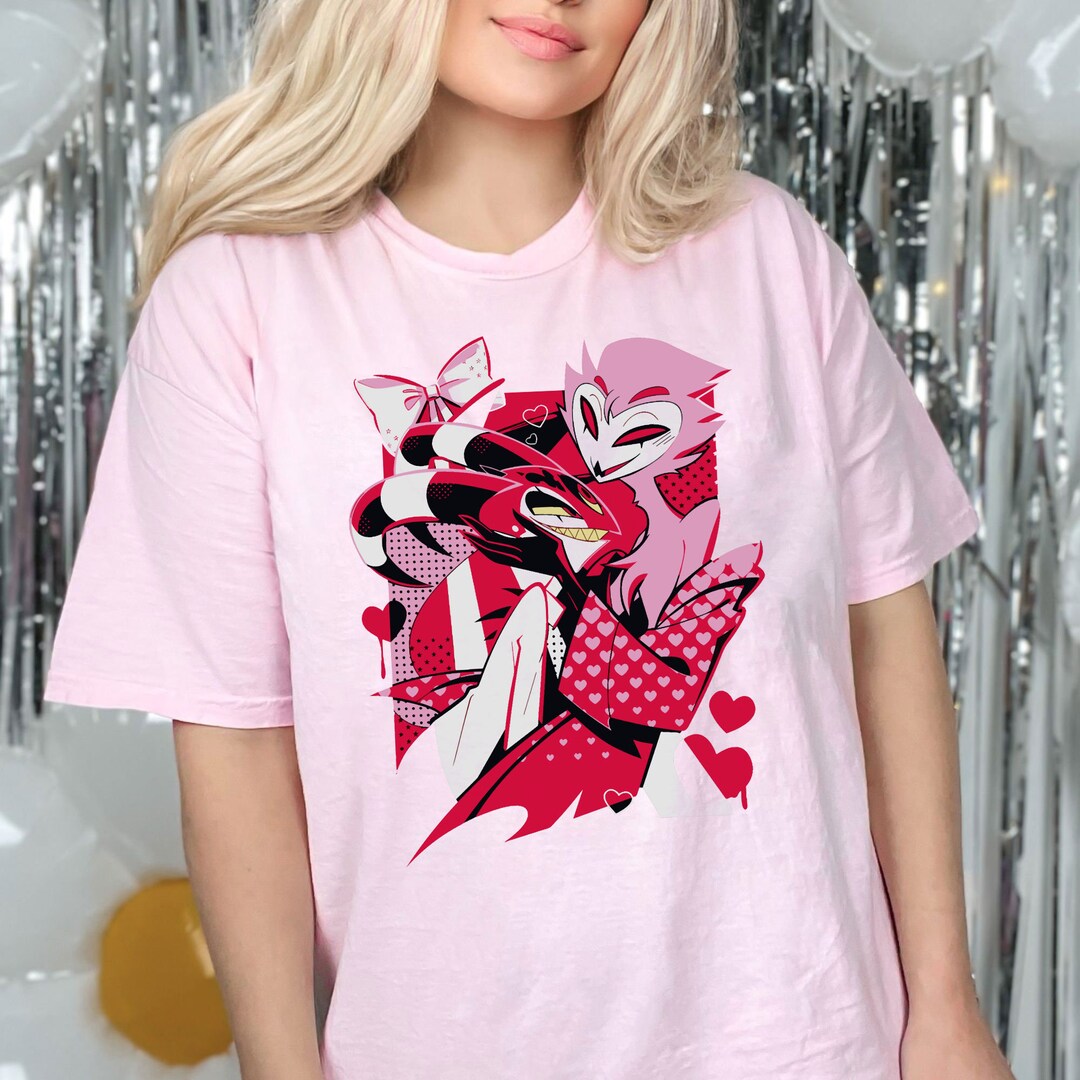 Blitzo X Stolas Helluva Boss Essential T-shirt, Hazbin Hotel Stolas ...