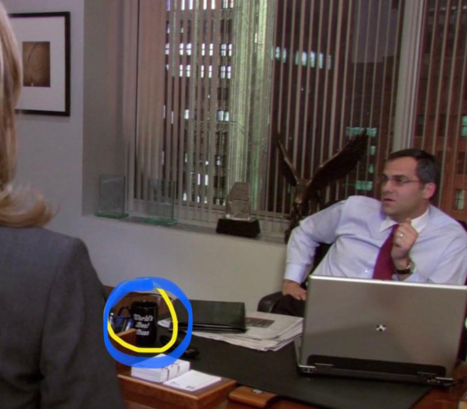 David Wallace Mug, WorldS Best Boss, The Office Inspired Fan Merch ...