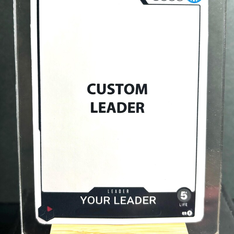 One Piece Custom Leader Cards - Etsy