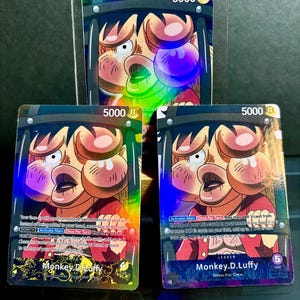 Luffy ST-14, ST-13, OP05 Custom Leader Card OPTCG - Etsy