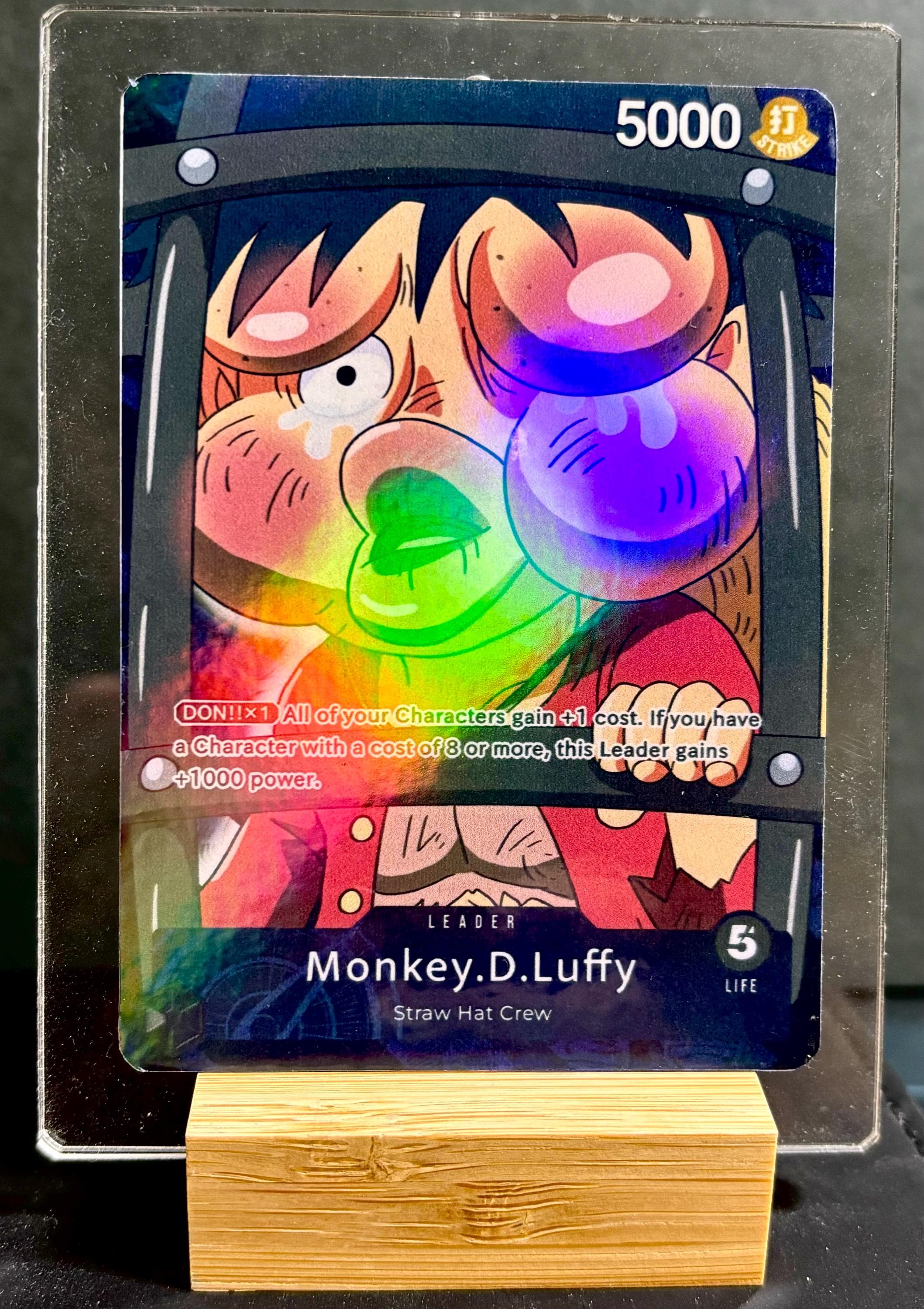 Luffy ST-14, ST-13, OP05 Custom Leader Card OPTCG - Etsy