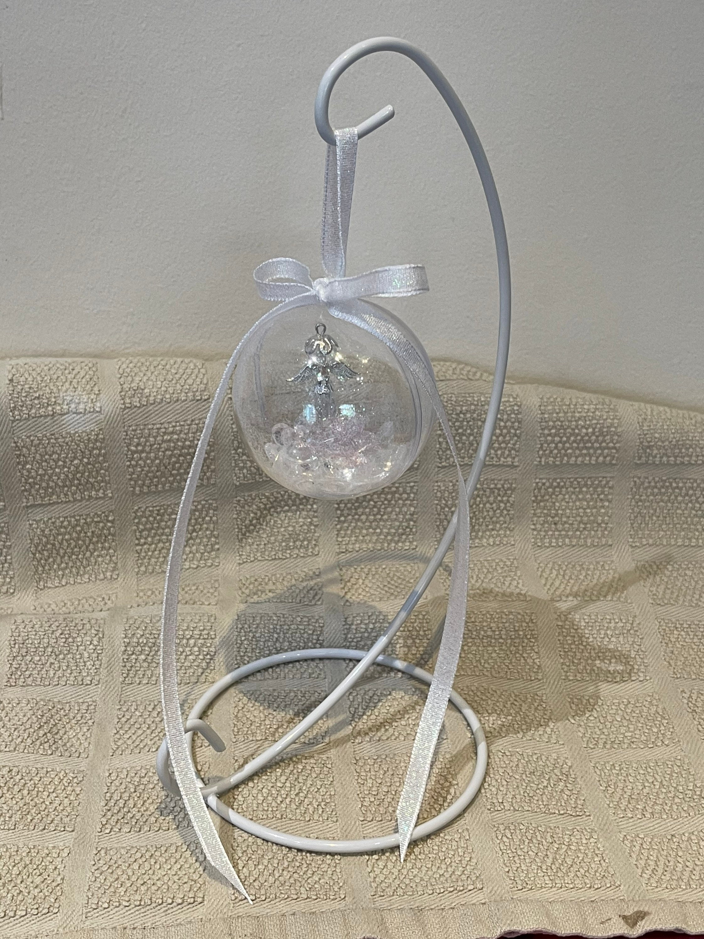 Guardian Angel Ornament With Bauble and Display Stand Perfect - Etsy
