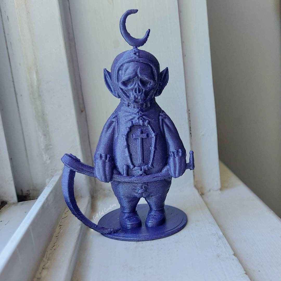 Evil Po Spooky Teletubby Decorative Desk Figure - Etsy