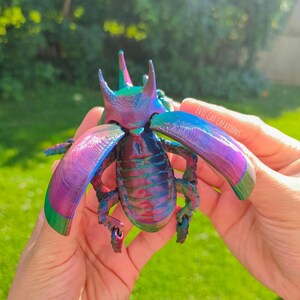Articulated Beetle Cute Entomology Desk Fidget Toys - Etsy