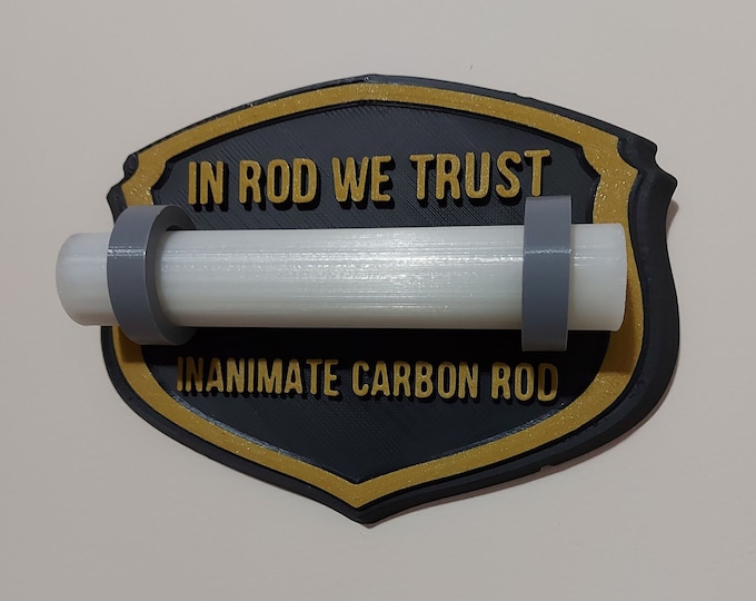 Inanimate Carbon Rod 3D Printed Novelty Prop Wall Plaque Home Decor ...