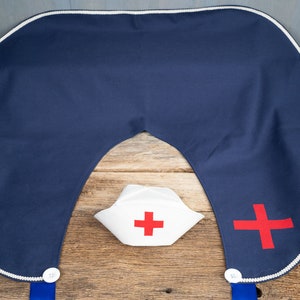 Nurse Neigh Neigh - Costume for Mini Horse With Classic Nurse Hat and ...