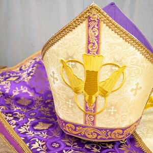 Prancing Pope - Religious Costume With Pontiff Hat and Vestment for ...