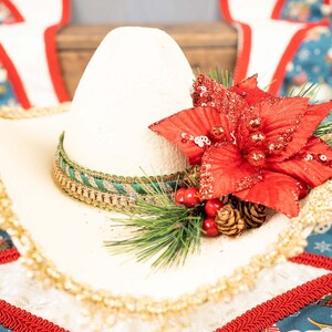 Retro Christmas Rodeo - Fancy Christmas Cowboy Set With Hat, Fringed ...