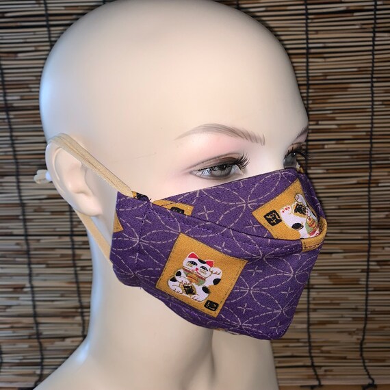 3-D Origami Face Mask | Etsy