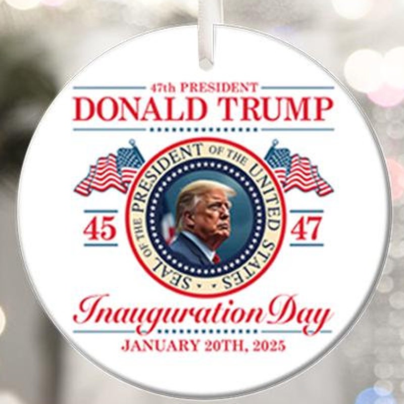 Trump Ornament - Etsy