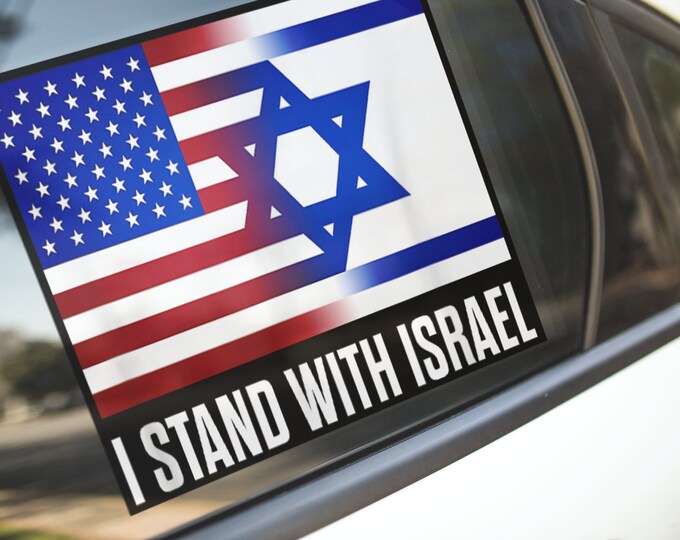 Israel Flag Decal Sticker Official Flag of Israel Stickers 5-inches by ...