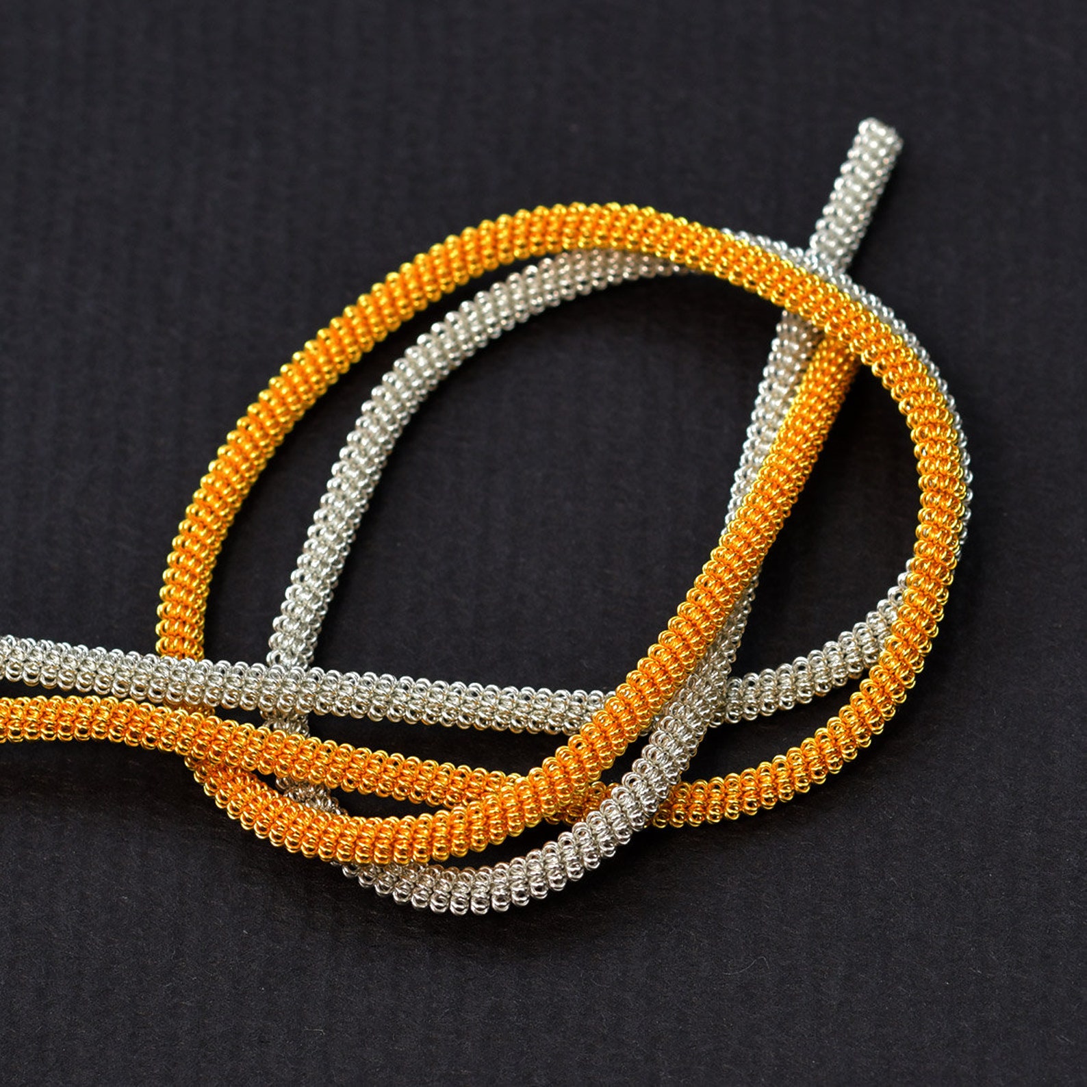 French Bullion Wire in Silver Gold Colour for Embroidery Supplies - Etsy