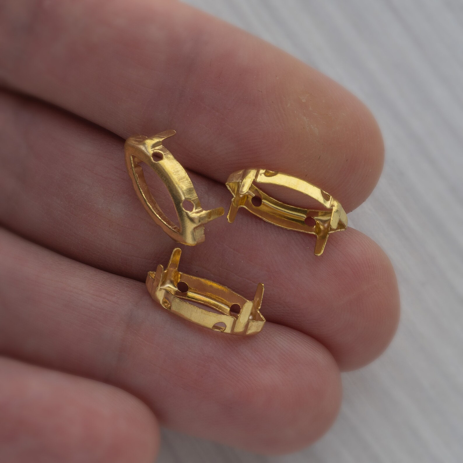 Rhinestone Setting for Navette Marquise Fancy Stones, Rhinestones for ...