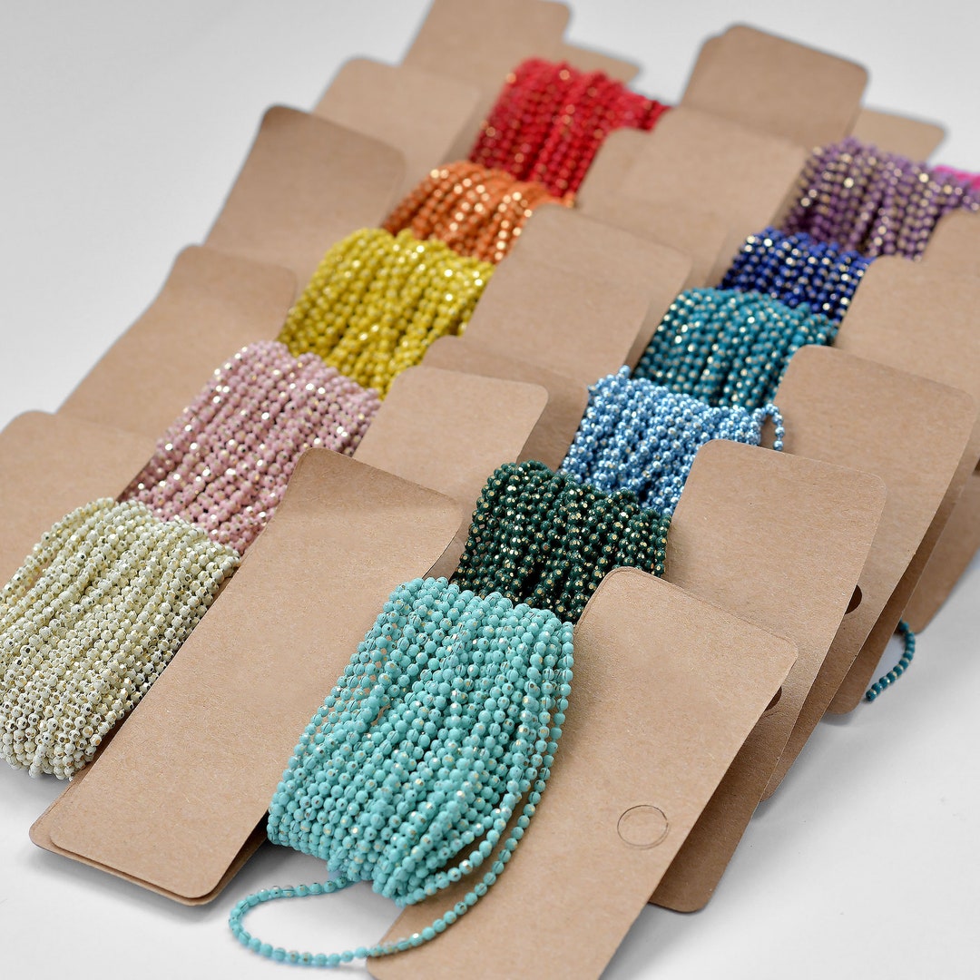 Colorful Ball Chain 1.5mm, Beaded Chain, Chain Necklace for Jewelry ...