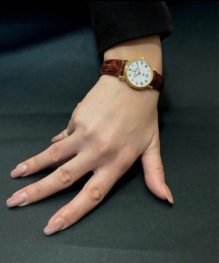 18k Gold Pierre Cardin Swiss Made Watch N.O.S - Etsy