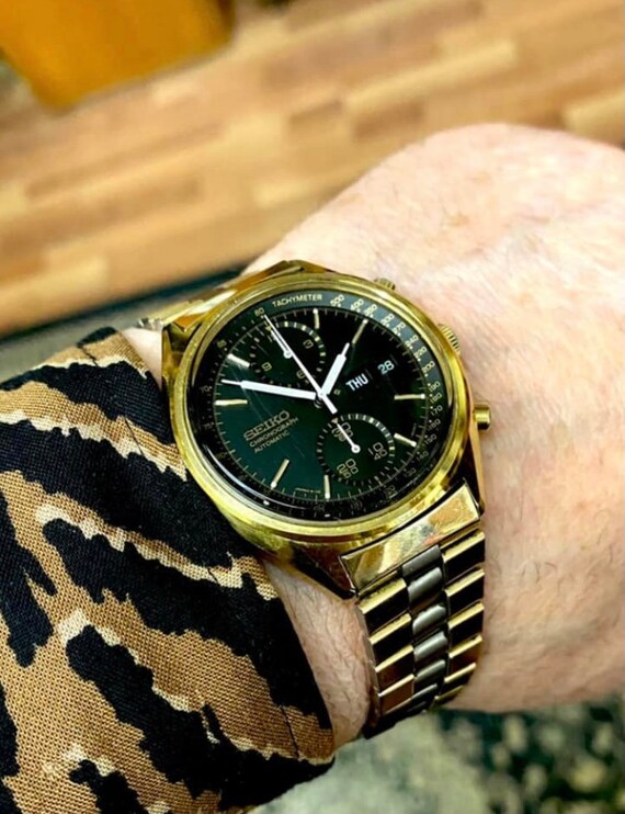 SEIKO PANDA CHRONOGRAPH Automatic 1975 - Gem