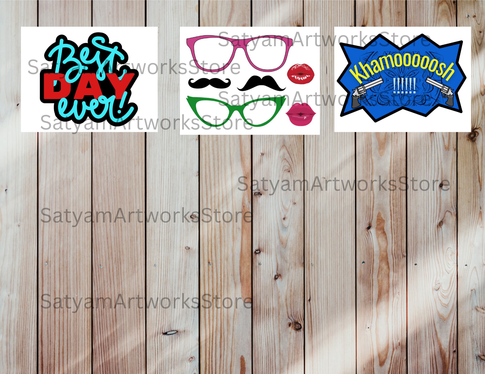 23 Bollywood Themed Party Props, Bollywood Photo Booth Props, Indian ...