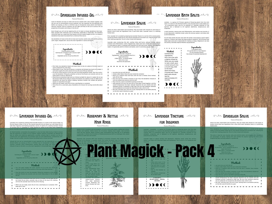 Printable Grimoire Pages Build Your Own Grimoire Book of Shadows the Cemetery Witch Learn ...