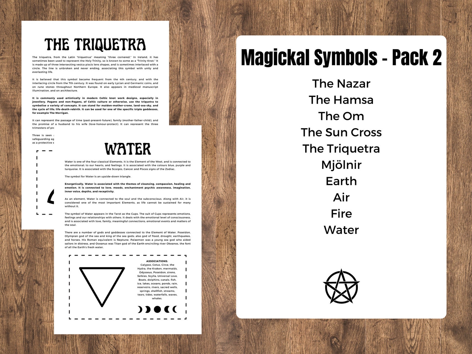 Printable Grimoire Pages | Build Your Own Grimoire | Book of Shadows ...