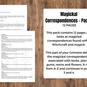 Printable Grimoire Pages | Build Your Own Grimoire | Book of Shadows ...