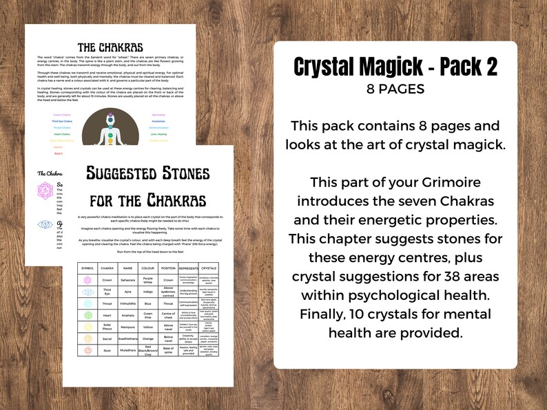 Printable Grimoire Pages Build Your Own Grimoire Book of Shadows the ...