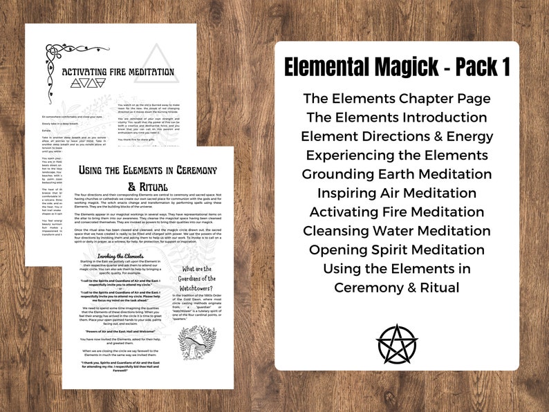 Printable Grimoire Pages | Build Your Own Grimoire | Book of Shadows ...