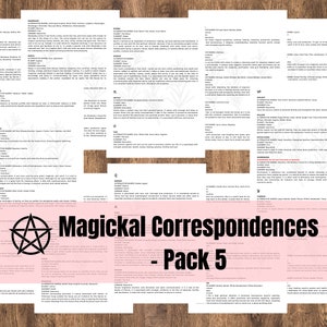 Printable Grimoire Pages | Build Your Own Grimoire | Book of Shadows ...