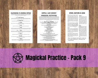 Printable Grimoire Pages Build Your Own Grimoire Book of Shadows the Cemetery Witch Learn ...
