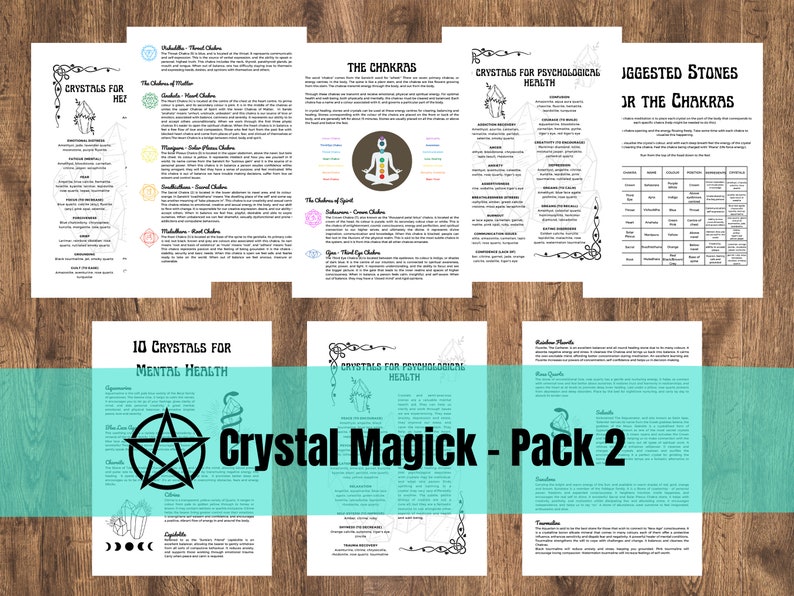 Printable Grimoire Pages | Build Your Own Grimoire | Book of Shadows ...