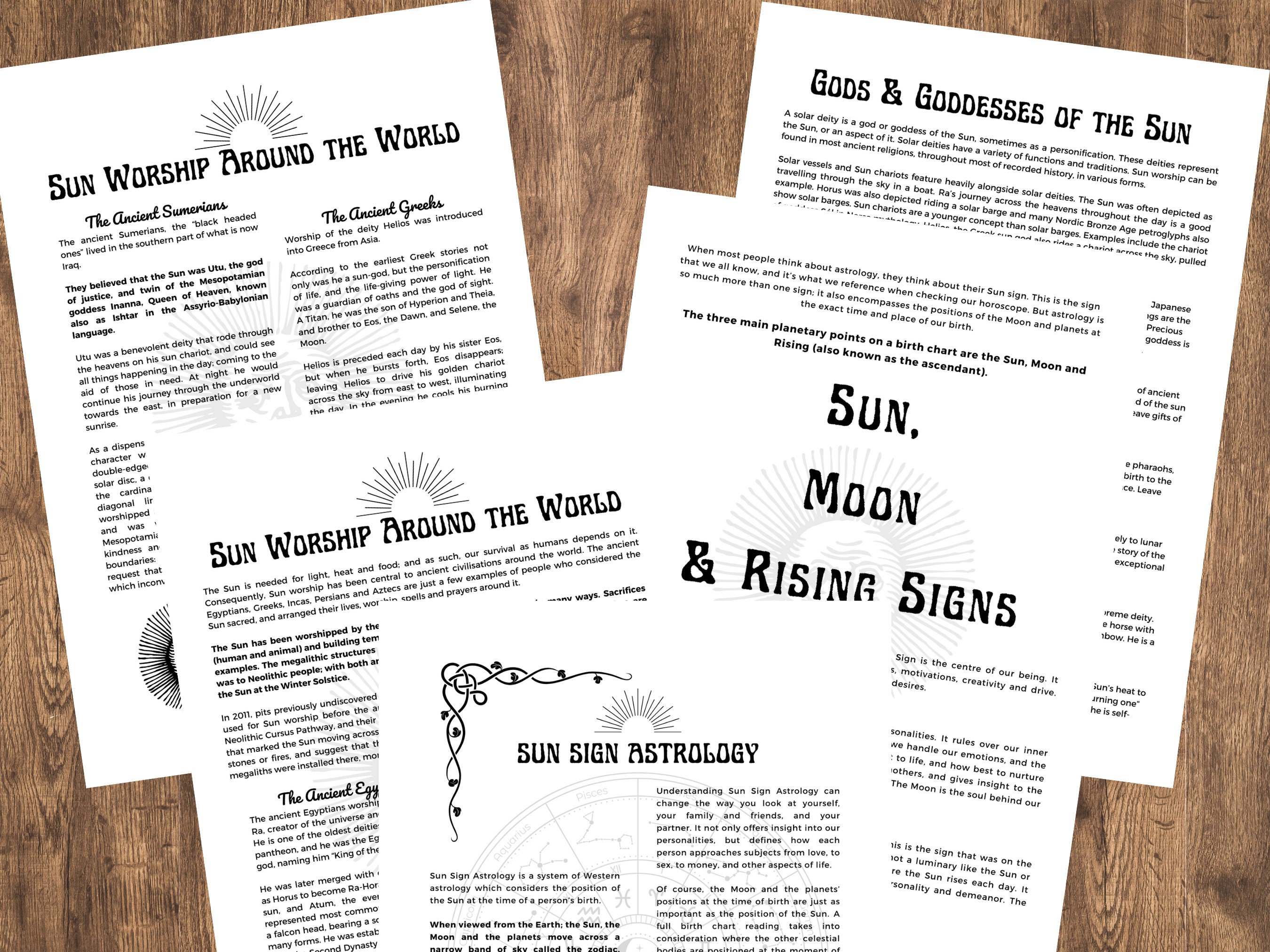 Printable Grimoire Pages Build Your Own Grimoire Book of Shadows the ...