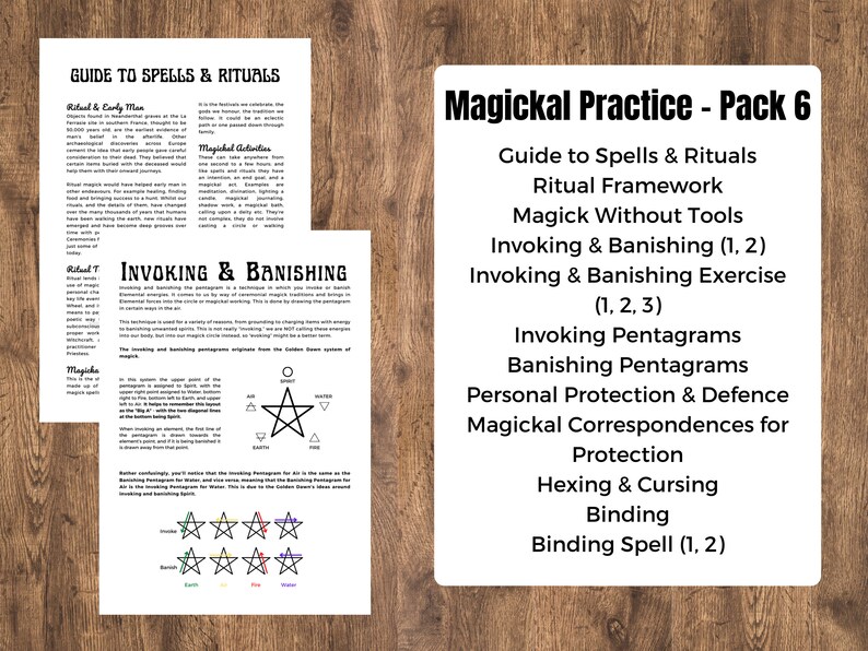 Printable Grimoire Pages | Build Your Own Grimoire | Book of Shadows ...