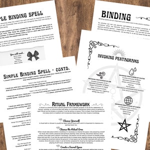 Printable Grimoire Pages | Build Your Own Grimoire | Book of Shadows ...