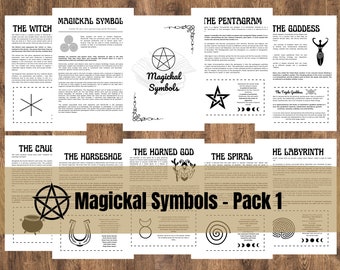 Printable Grimoire Pages Build Your Own Grimoire Book of Shadows the Cemetery Witch Learn ...