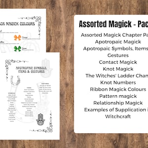 Printable Grimoire Pages | Build Your Own Grimoire | Book of Shadows ...