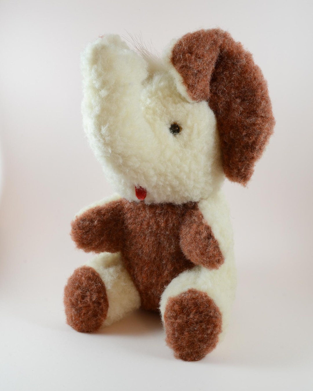 Kid's Toy Made From Wool / Wool Elephant / Wool Animal Toy / Wool ...