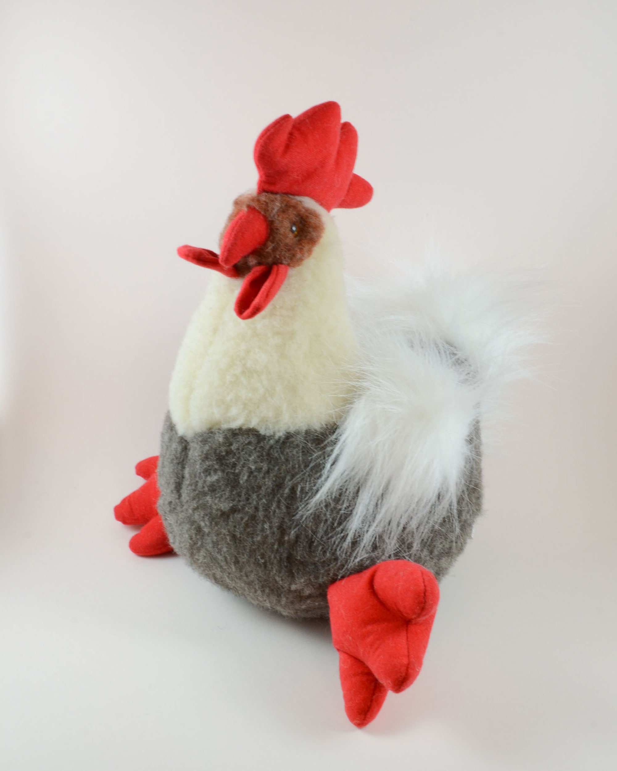 Kid's Toy Made From Wool / Wool Rooster / Wool Chicken / Wool Bird Toy ...