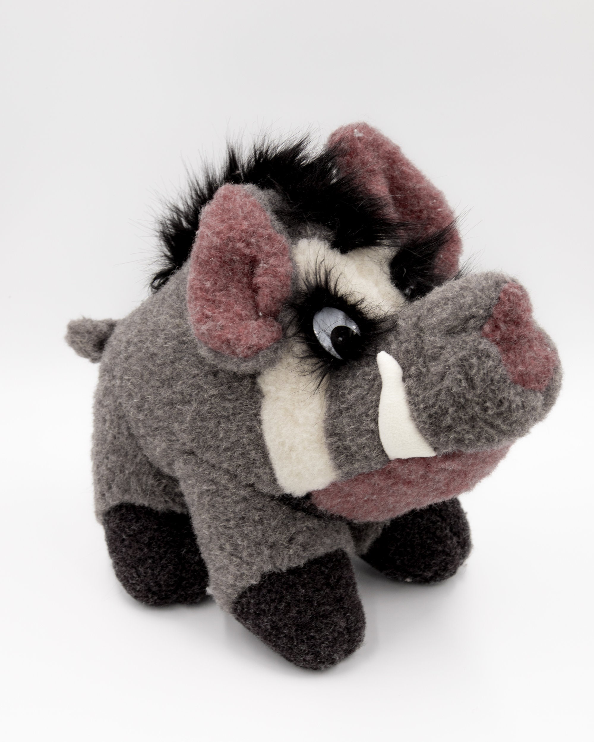 Kid's Toy Made From Wool / Wool Wild Boar / Wool Animal Toy / Wool ...