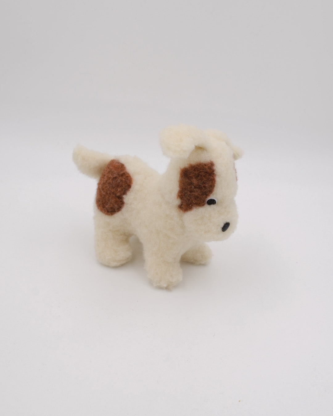 Kid's Toy Made From Wool / Dog Spotty / Wool Dog / Wool Animal Toy ...