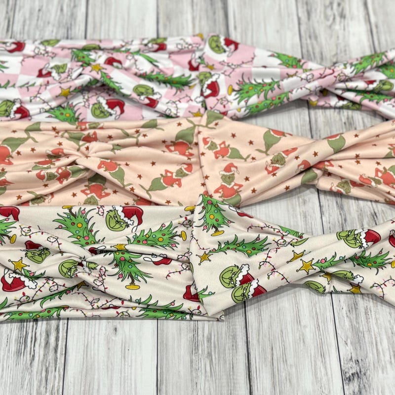 Grinch Headband Knot - Etsy