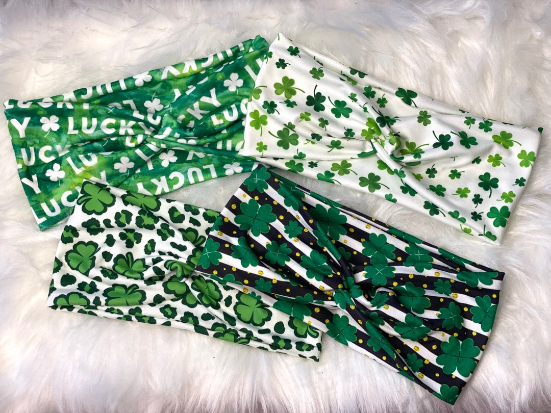 The St. Patrick's Day Headbands - Etsy